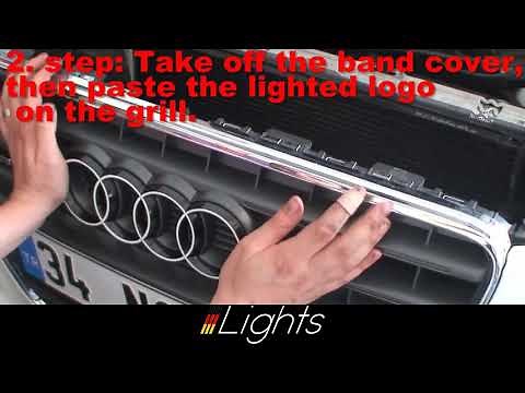 German Lights®| How To Install Audi Light Emblem