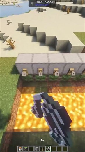 🔥 “How to Build a Lava Bridge in Minecraft! 🌋