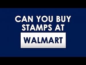 Does Walmart Sell Stamps