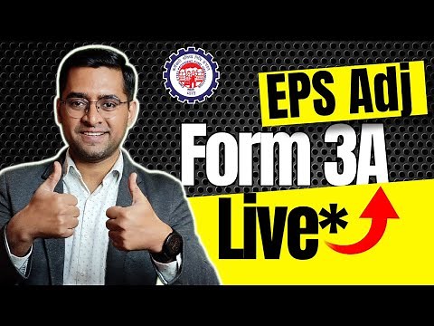 🛑EPS ki kahani 🛑PF Form 3A kaise bhare 🛑 How to PF Form 3A