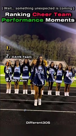 Cheer Team Performance Moments #cheerleading