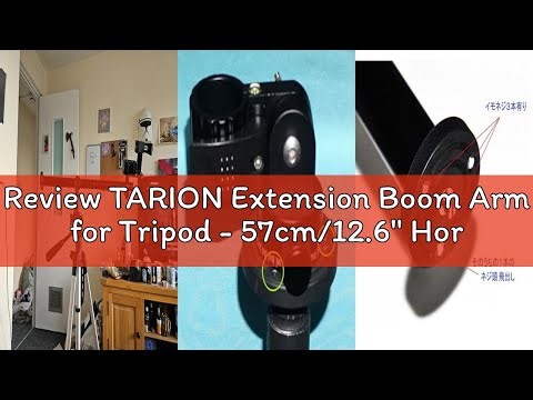 Review TARION Extension Boom Arm for Tripod - 57cm/12.6" Horizontal Centre Column Boom Extender 360°