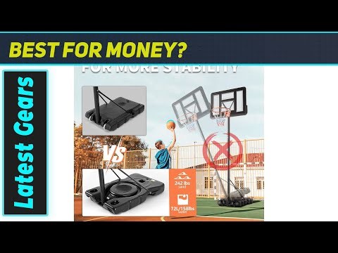 DUMOS 10FT Adjustable Hoop: The Amazing Backyard Basketball Game Changer!