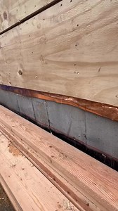 This is what a termite shield looks like! #fyp #fypシ #construction #build #termites #shield #Home #homeinspector #framing #homeinspection #inspectiontherapy #thatscool #DIY #house #copper #nowyouknow #part4 #realestate | Inspection Therapy