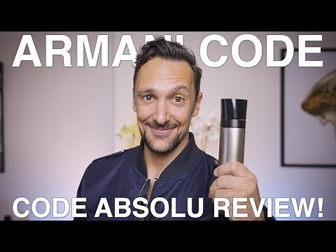 Armani Code Absolu Review! Best Men's Fragrance From The Code Collection of Fragrances?