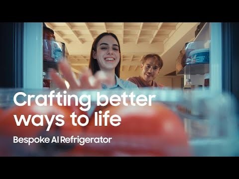 Crafting Better Ways to Live I Bespoke AI Refrigerator I Samsung