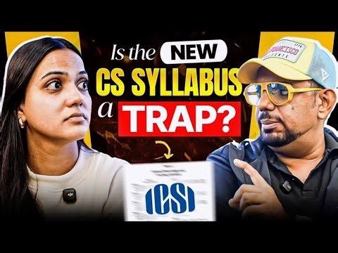 New CS Syllabus Explained Clearly | Strategy, Reality & Mistakes | Amit Vohra Sir | Neha Patel