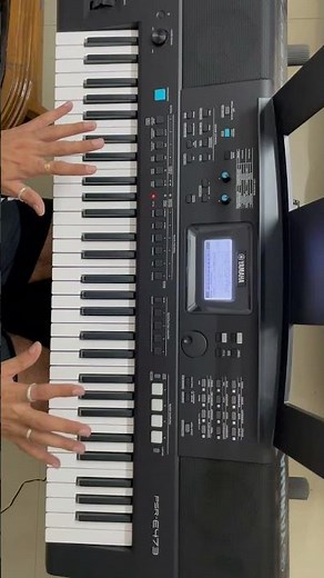 How to play keyboard | fingers & hands assigned function | basic | beginner keyboard lesson #yamaha