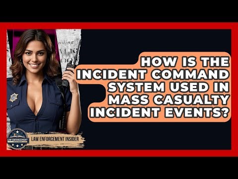 How Is The Incident Command System Used In Mass Casualty Incident Events? - Law Enforcement Insider