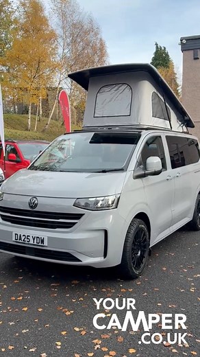 Red 🔴 or Grey ⚪️ ? Which new SWB Transporter would you choose? 👀 Both £67,500 ✅ Both vehicles in stock and available now to drive away in 2 hours 🚐 🏔️ #YourCamper #VWCamper #CamperVan #VanLife #VanLifeUK | Your Camper