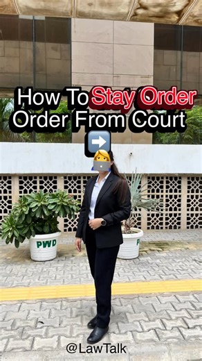 LawTalk | Want a stay order? Here’s the simplest breakdown of the process.⚖️ . ( Stay order , process , law simplified , legal tips c legal... | Instagram