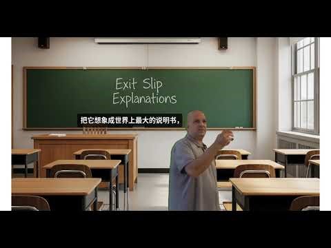 Exit Slip Explanations: Simplified Chinese 离开课堂小纸条解释