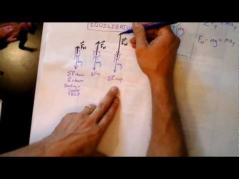 Net Force Causes Acceleration on an Elevator | Newton's 2nd Law Applied | Doc Physics