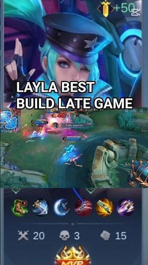 Top 1 Layla Best Build 2025 # #mlbb #mobilelegendsbangbang
