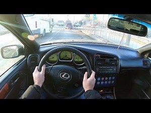 2001 Lexus GS300 3.0L 2JZ-GE POV TEST DRIVE