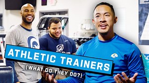 What do NFL athletic trainers do? We pull back the curtain on the hard work and dedication it takes to keep NFL athletes healthy and performing at their best. | NFL