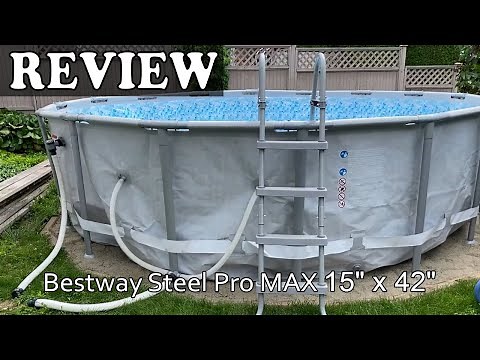 Bestway Steel Pro MAX 15' x 42" Pool Set | Full Setup & Review