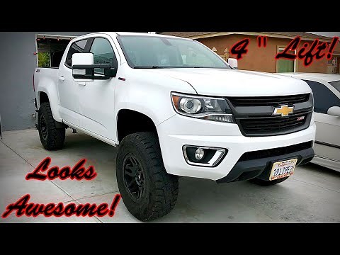 Lifting a Duramax Diesel Chevy Colorado