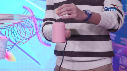 #iBilib #Highlights: Here's another game to try with your friends and family! Check out this FLOATING BALL GAME! 💨🎾 -- Watch the full episodes of your favorite GMA shows on the new GMA Play app. Download now on Google Play and App Store. Also available on GMANetwork.com/GMAPlay and Android TVs! Watch our experiments and more exclusive content on gmanetwork.com/ibilib! | GMA Playground