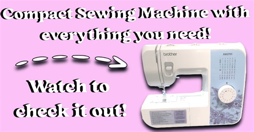 Watch Best Compact Sewing Machine with Everything you Need! on Amazon Live