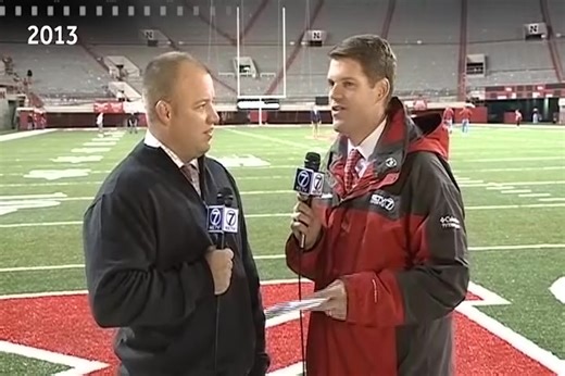 In 2013, Nebraska's Ron Kellogg threw the ball about 60 yards to get the touchdown in one of the most memorable Hail Mary passes in school history. https://www.ketv.com/article/nebraska-quarterback-throws-hail-mary-pass-2013/68065537 | KETV NewsWatch 7