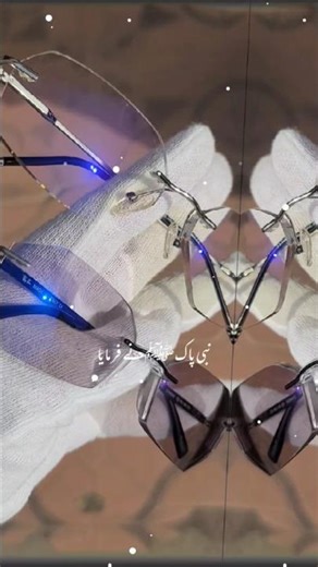 High Index 1.74 Glasses | Rimless blue Light Filter with Transition ‪@TheopticalPakistan‬ #shorts