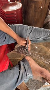 104K views · 230 reactions | Indian Villegers Making Makhana Iron Filter | Factory Bites | Facebook