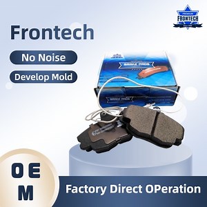 [Hot Item] Frontech Brake Pad Made of OE Backing Plate and Rsr Shim
