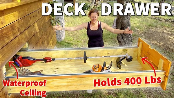 DIY Deck Storage Drawers: Two Smart Ways to Build