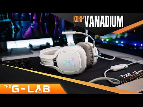 [EN] THE G-LAB Korp VANADIUM - RGB & HQ Stereo Gaming Headset