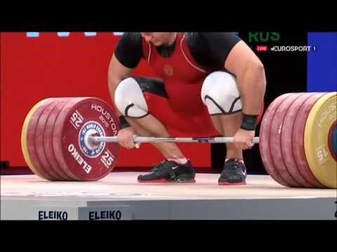Aleksey Lovchev 264 kg World Record Clean and Jerk 2015 World Championships