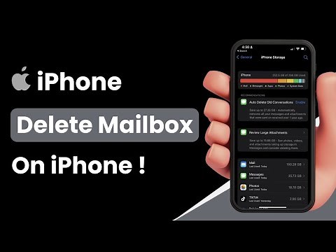 How to Delete a Mailbox on iPhone !