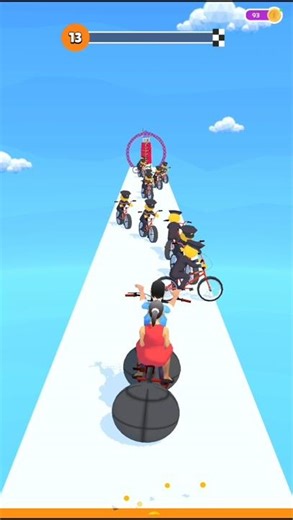 Couple Big Bike RunLevel-13#ytshorts#games#viral