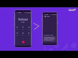 How to send voice calls to parents via Uolo Manage?