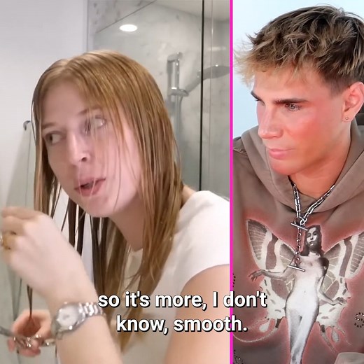 Testing Her Luck With That Buttefly Cut 👀 #reels #butterflycut #hairstyle #bradmondo #hairdresser #reactionvideo | Brad Mondo