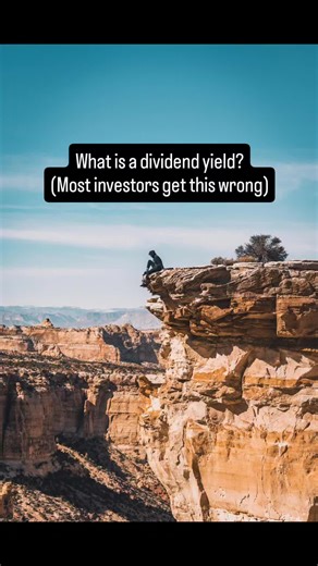 Dividend yield explained #dividends #dividendstocks #stockmarket