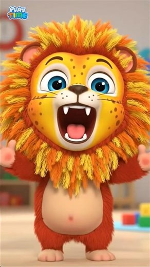 Finger Family Animal 🐯🦁🐼 | Color Magic Face Paint 🎨 | Nursery Baby Cartoon #kidssongs #shorts