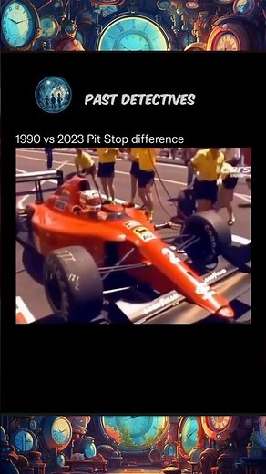 F1 Pit Stops: 1990 vs 2023 🏎️⏱️