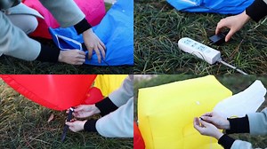 Watch 7.5 Ft Long Valentine's Day Inflatable Love Lighted on Amazon Live