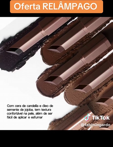 OCEANE - Bronzer em Bastão - Bronzer Contour Stick 8g #oceane #contorno #contornofacial #tiktokshopbrasil #blackfriday2025