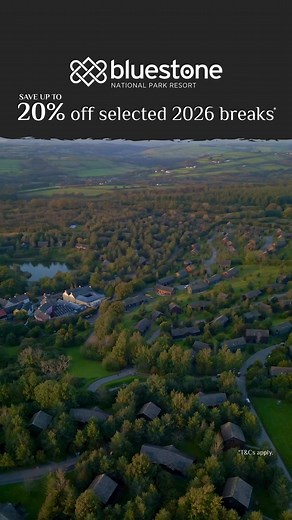 Our Black Friday Offer is HERE! ✨ Save up to 20% on selected breaks🏡 | Bluestone