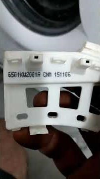 LG washing machine "Medic Rinse" and "Intensive" blinking error.