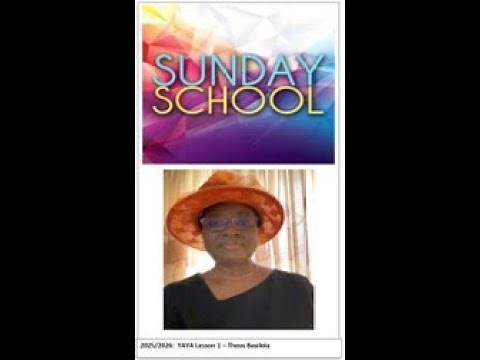 2025/2026 YAYA Sunday School Lesson 1 - Theos Basileia