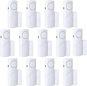 Door Window Alarm, 90DB Door Alarms for Kids Safety, Door Window Burglar Alarm-Window Pool Alarms for Home (Pack of 13)