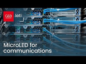 Technology demonstrators: MicroLED for Optical Data Communications | CEA-Leti