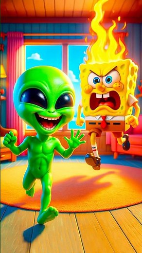 Evil Alien Baby | Rank Up | Epic Revenge Prank! #shorts #spongebob #funny