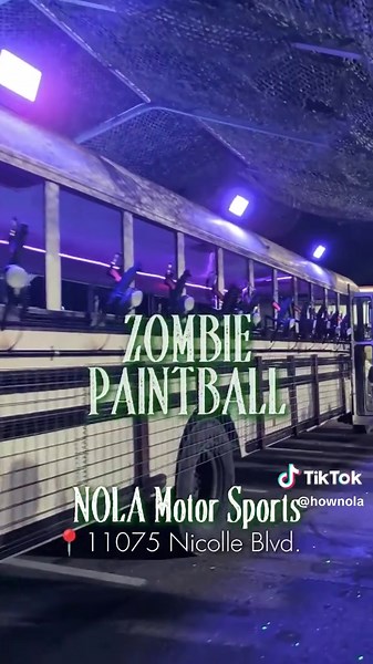 Zombie Paintball Adventure at NOLA Motorsports Park