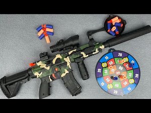 "EPIC M416 Toy Gun Unboxing & Build! 🎯 Shell-Ejecting Soft Bullet Shooting Test (FULL DIY Process)"
