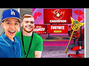 I Built Mongraal's ENTIRE Gaming Setup To Play Ranked Fortnite!