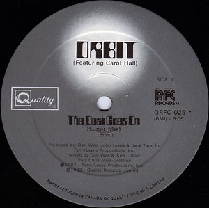 Orbit Featuring Carol Hall - The Beat Goes On